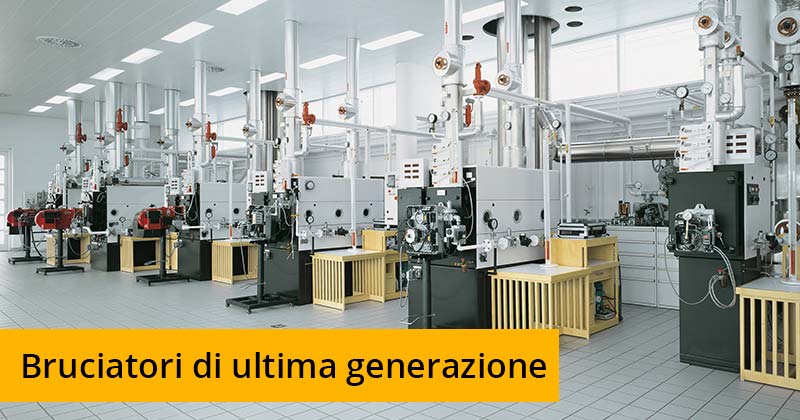 Caldaie a vapore industriali: l'importanza del bruciatore